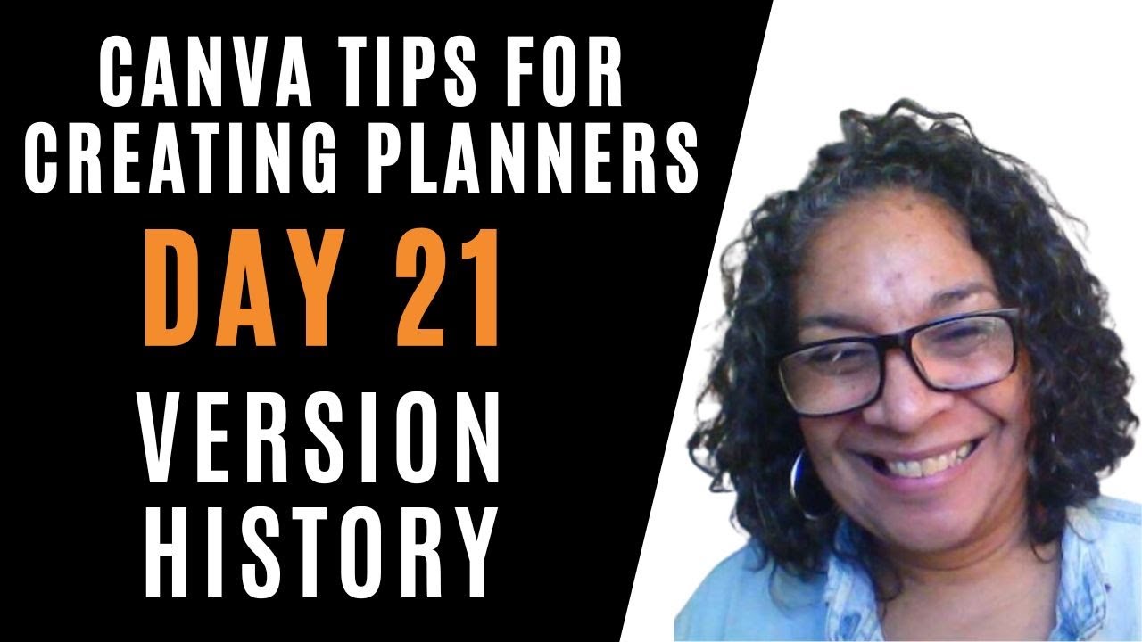 How to use Canva Version History : 25 DAYS OF CANVA TIPS AND TRICKS DAY ...