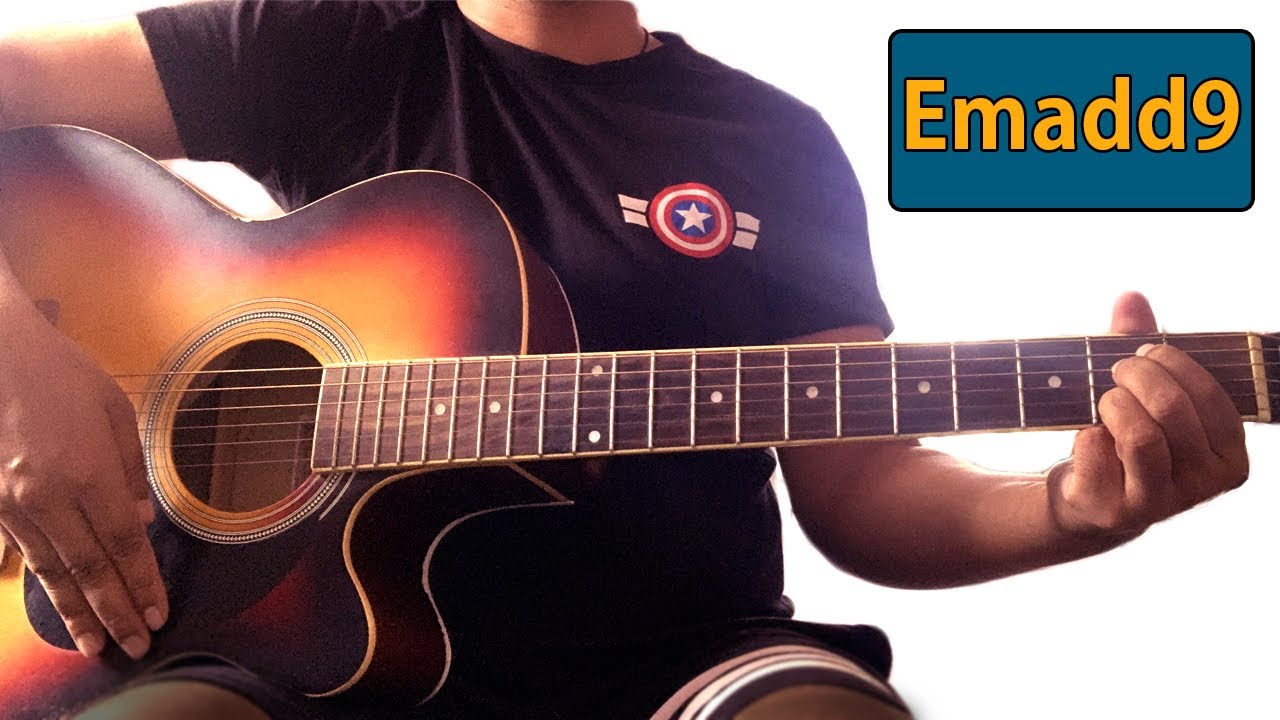 How to Play Emadd9 Chord on Guitar | Guitar Lessons - YouTube