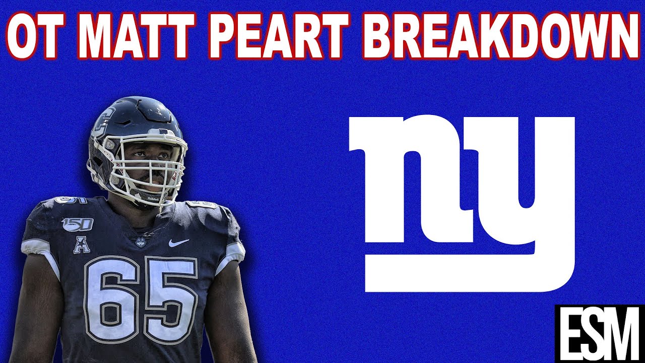 NY Giants: New OT Matt Peart Breakdown Video - YouTube