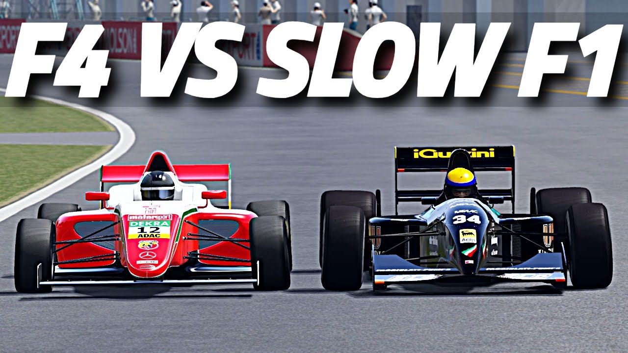 Can A F4 Beat The WORST F1 Car Of All Time? - YouTube