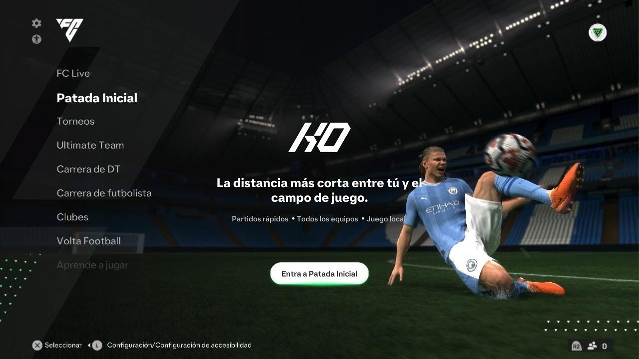 El renovado menú del EA SPORTS FC 24 - YouTube
