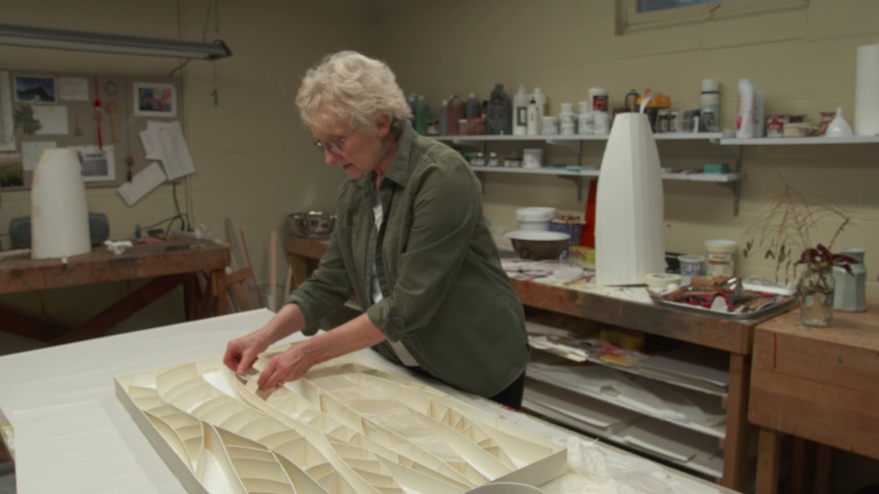 Mary Merkel-Hess on drawing with paper - YouTube