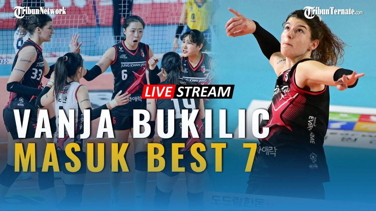 🔴 VANJA BUKILIC MASUK BEST 7 LIGA VOLI KOREA PEKAN 17 - YouTube