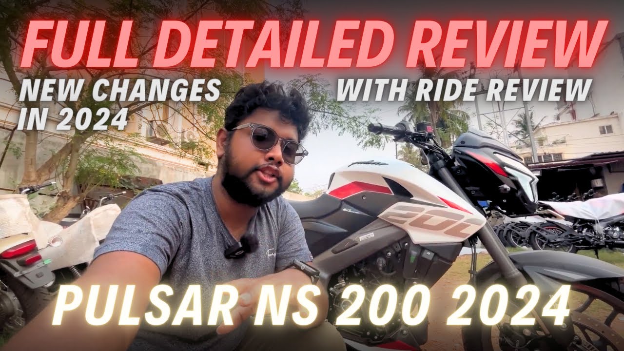Bajaj Pulsar NS 200 2024 Detailed Review - with Ride Review - YouTube