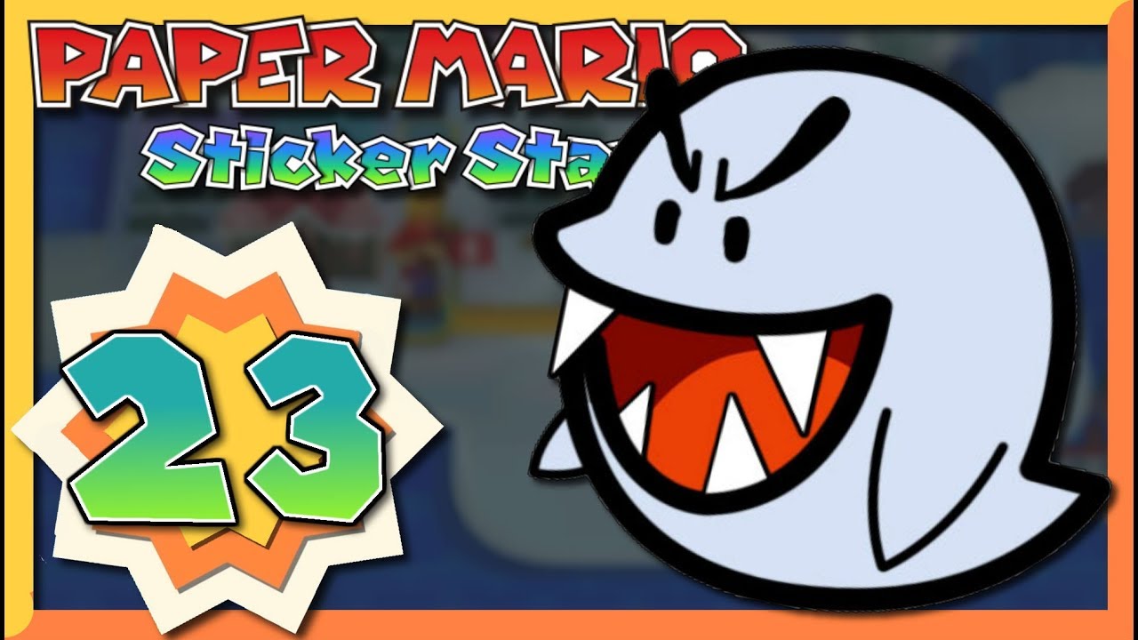 Paper Mario: Sticker Star - Part 23 - The Enigmansion - YouTube