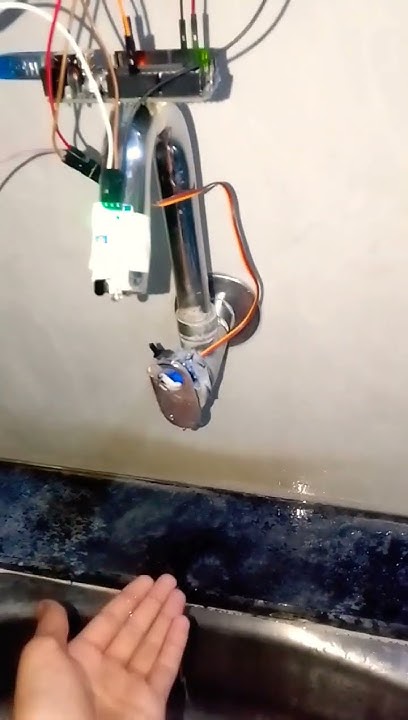 how to make smart water tap at home by using Arduino ir sensor and ...