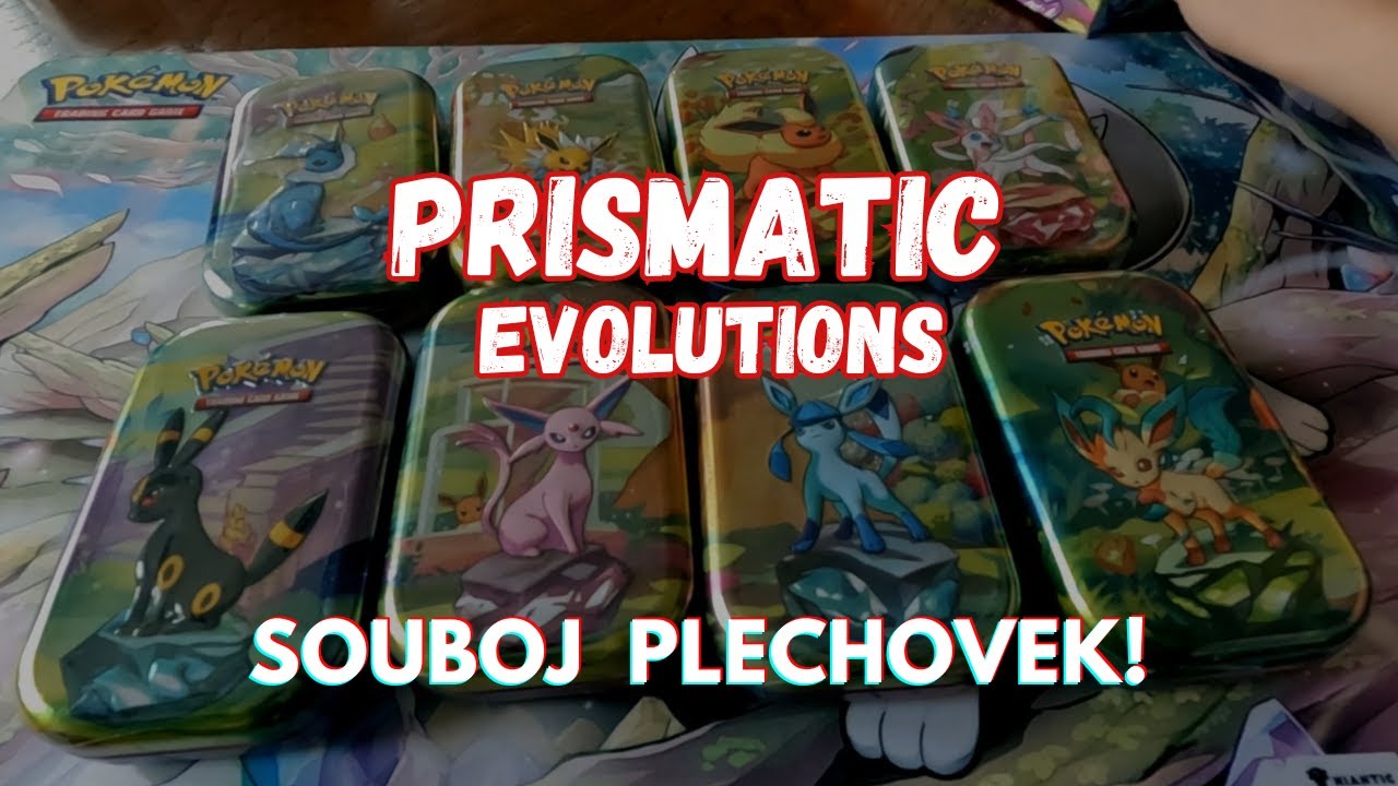 PRISMATIC EVOLUTIONS - MINI TINS - PADLO VÍCE NEŽ JEDNO SECRET ...