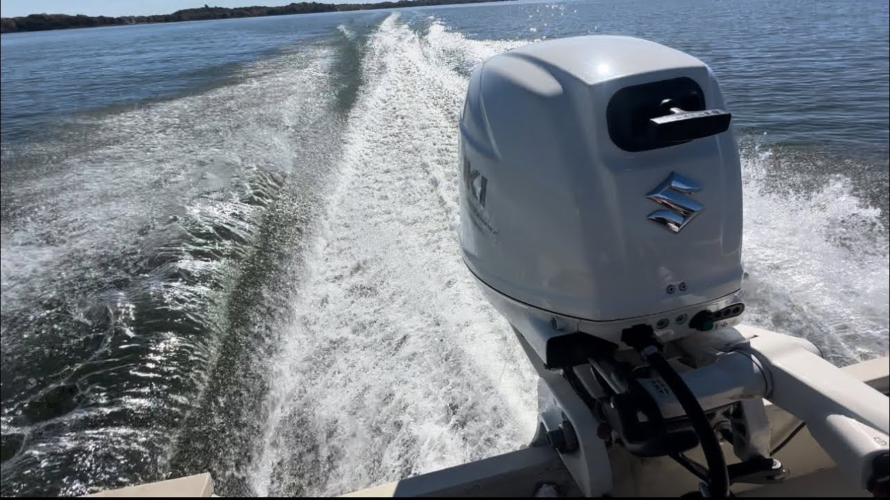 2020 Suzuki DF30 EFI Four Stroke Outboard Motor - YouTube