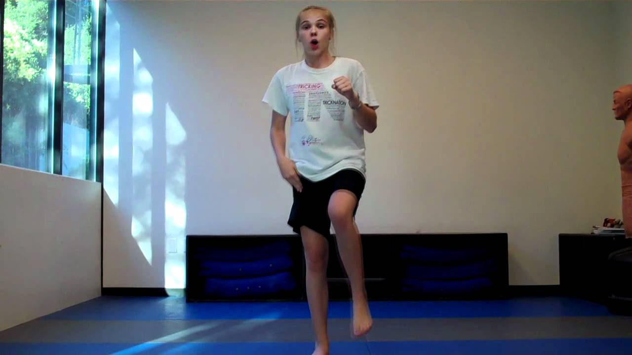 540 Kick Tutorial by Mackensi Emory - YouTube