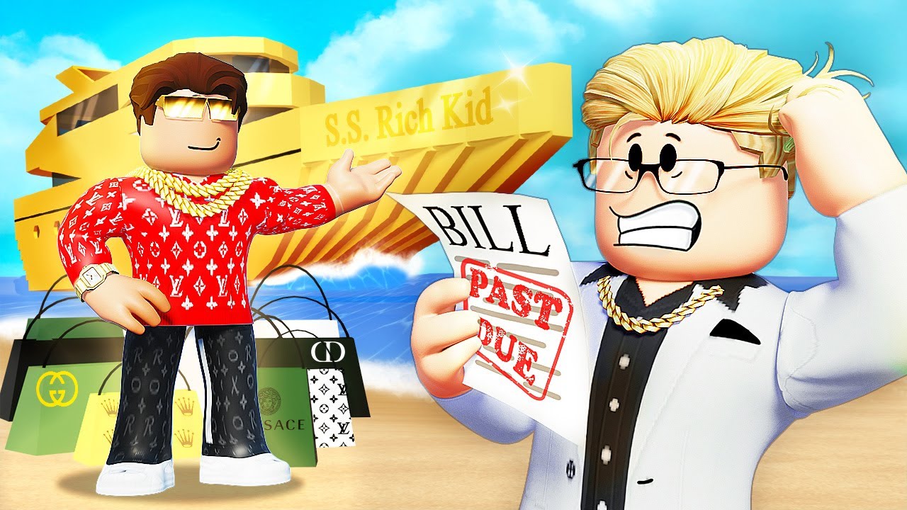 He SPENT All His BILLIONAIRE FAMILY's MONEY... (Roblox Movie) - YouTube