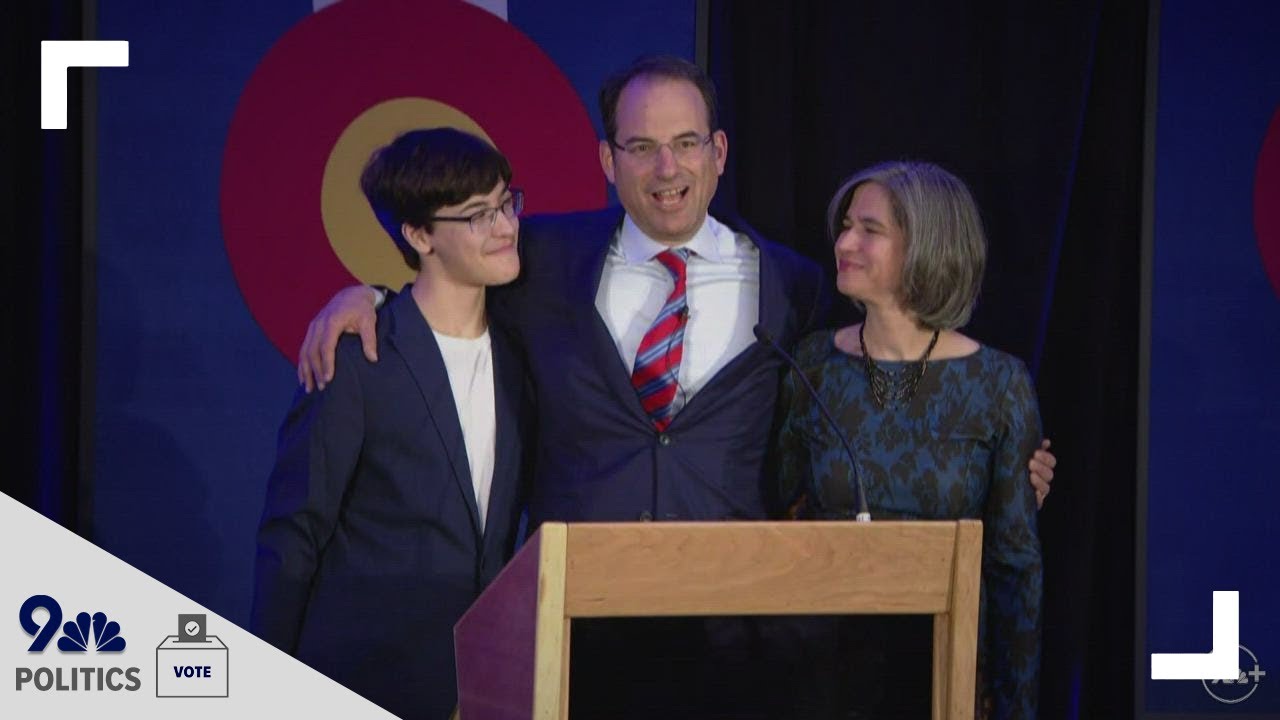 2022 Colorado midterms: Phil Weiser gives victory speech in AG race ...