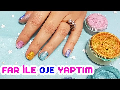 TIRNAK SÜSLEME | FAR İLE OJE YAPIMI | NASIL YAPILIR | UMİKİDS