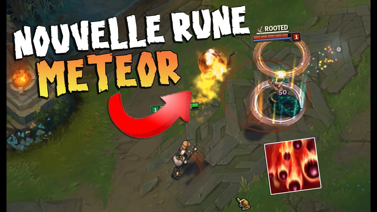 NOUVELLE RUNE METEOR ! LE NOUVEAU THUNDERLORD ?! REFONTE DES RUNES ...