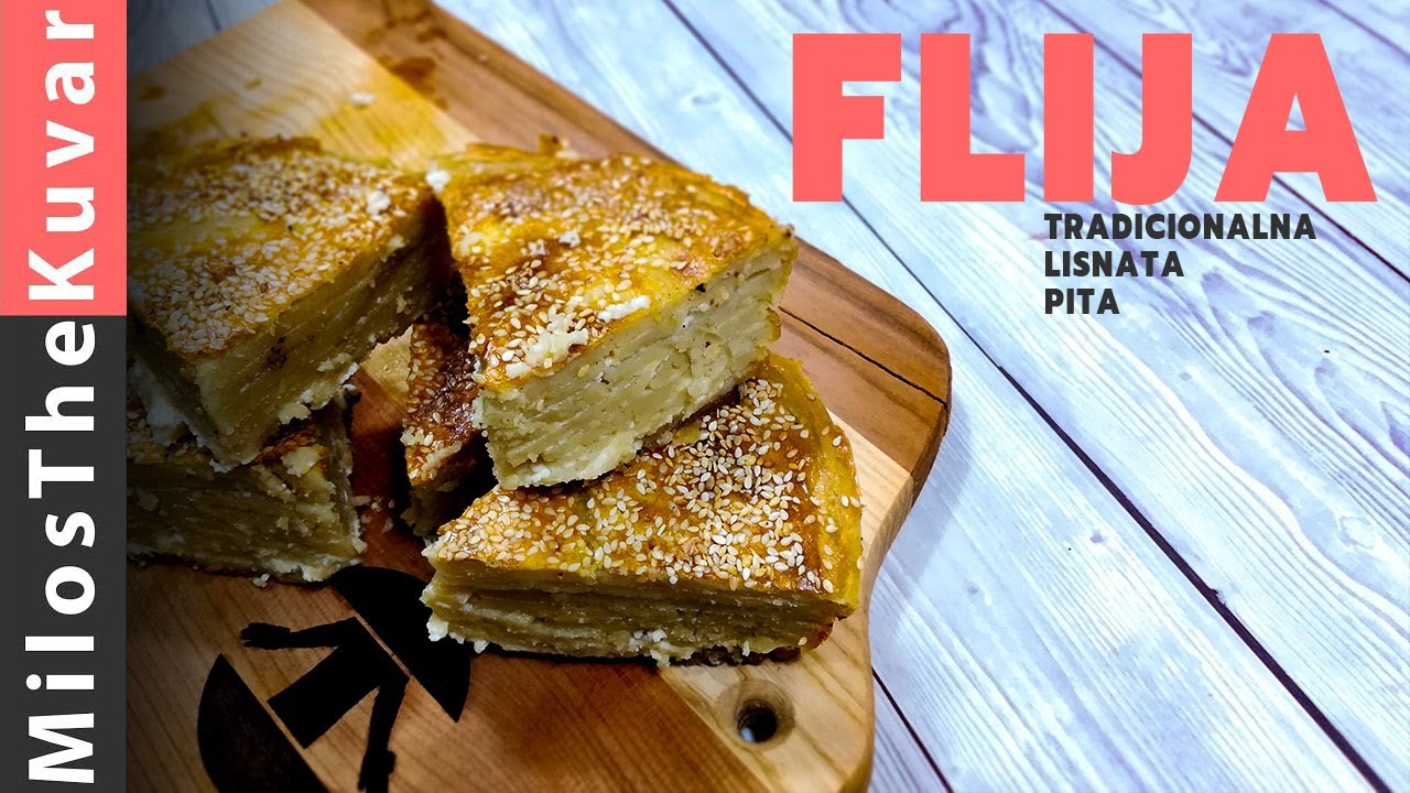 Flija - Tradicionalna Pita sa Maslacem i Kajmakom - YouTube