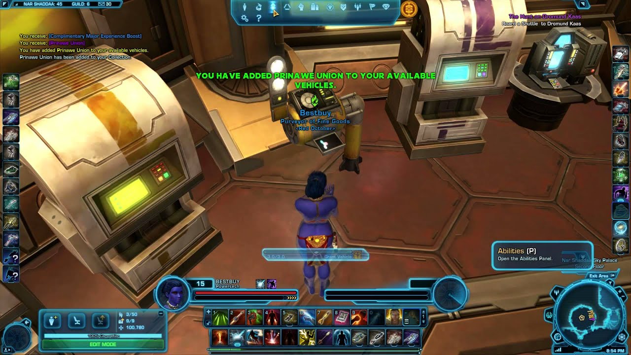 SWTOR: Guild Update - Guild HQ, Looking Good! - YouTube