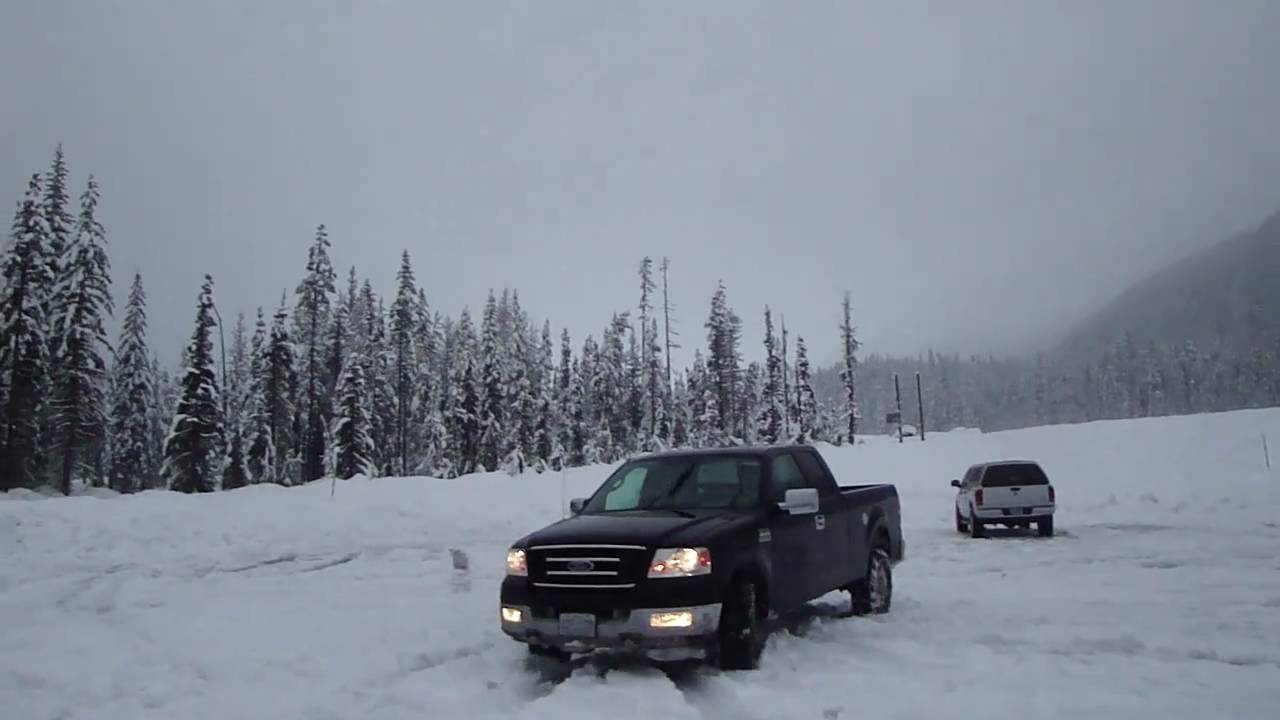 THE FORD F150 4 X 4 ON THE SNOW - YouTube