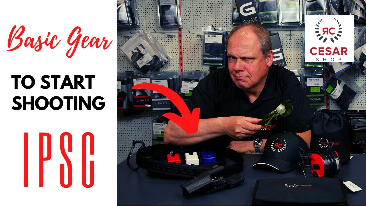 Basic Gear to start shooting IPSC | Cesar-Shop - YouTube