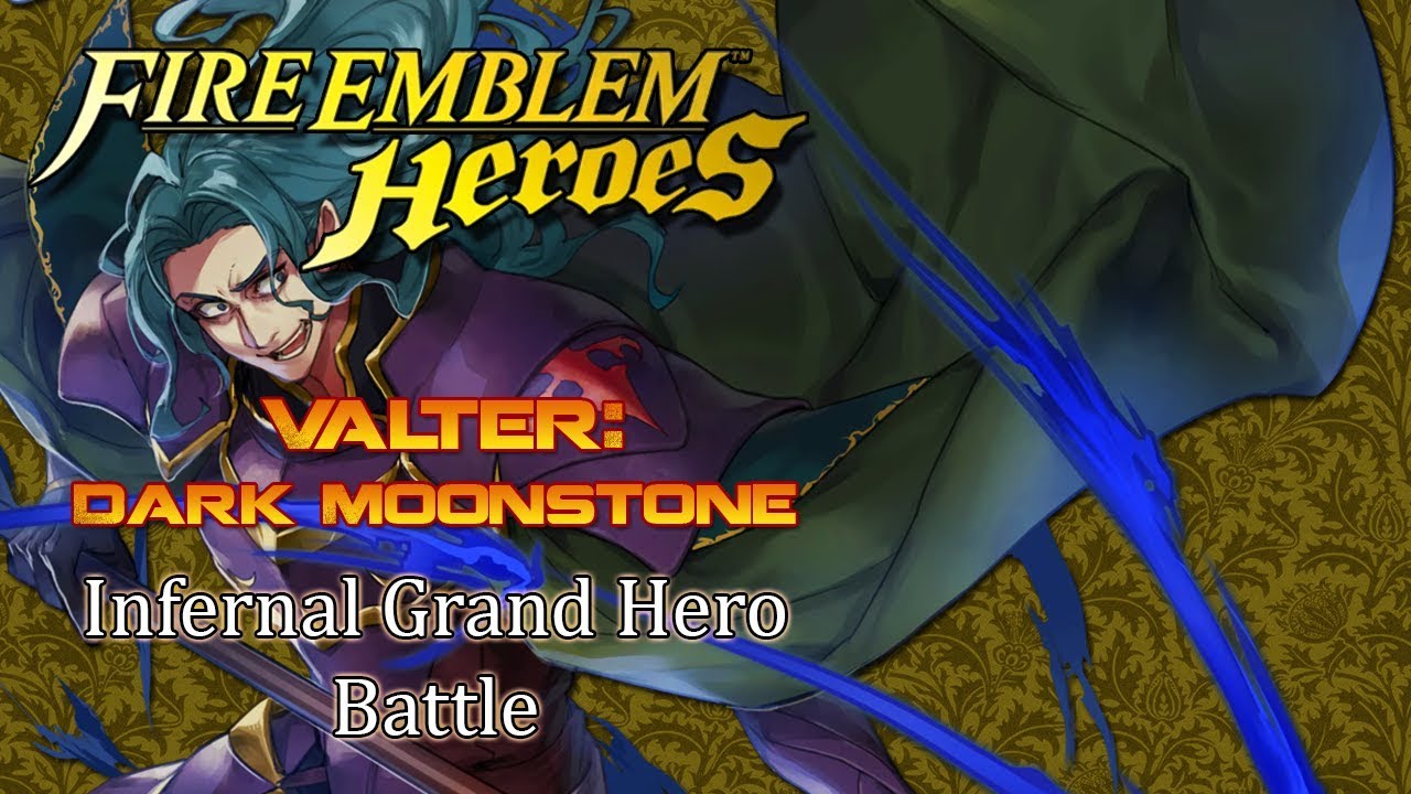 Fire Emblem Heroes - Valter: Dark Moonstone [Grand Hero Battle ...