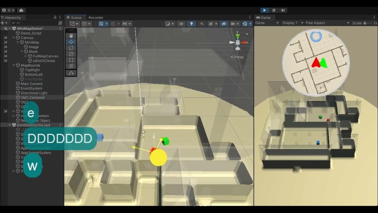 Simple Mini Map Demo - YouTube