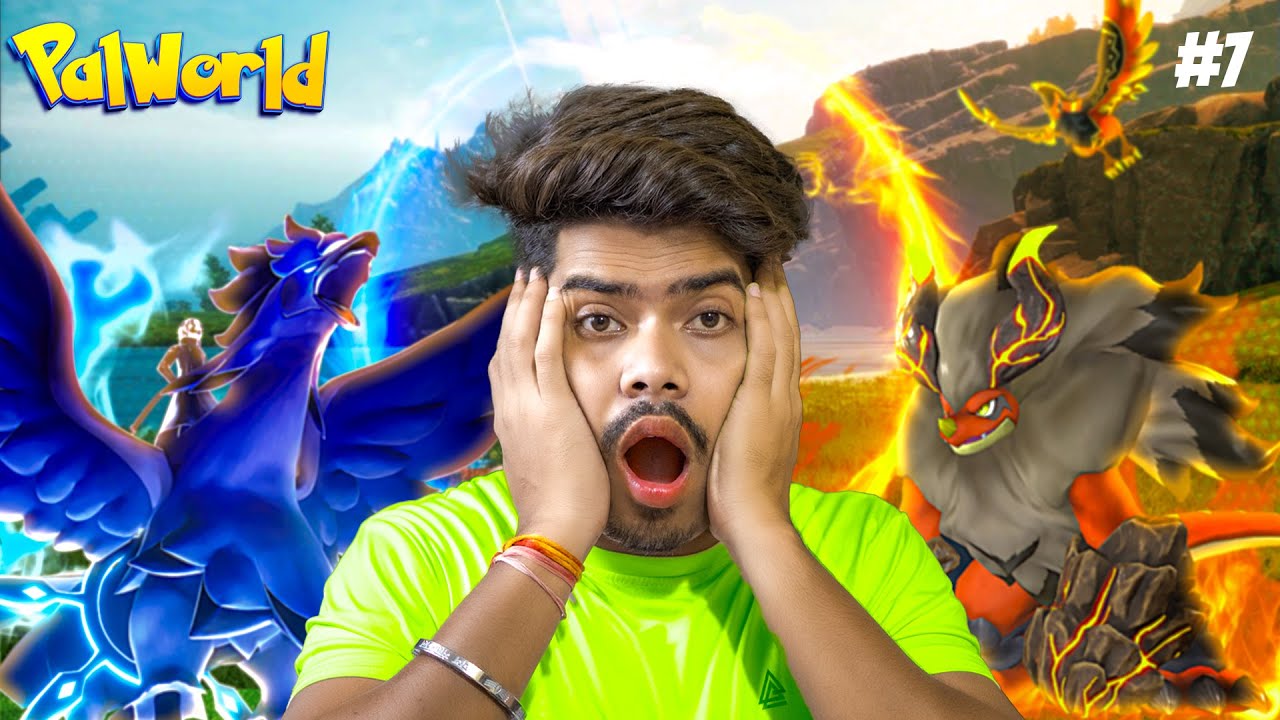 I CAPTURED THE LEGENDRY BLAZAMUT AND SHADOWBEEK | PALWORLD GAMEPLAY #7 ...