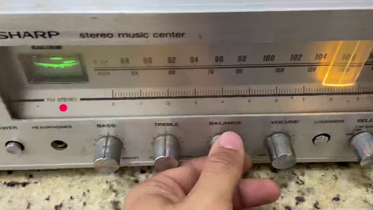 Sharp stereo music center 3 em 1 - YouTube