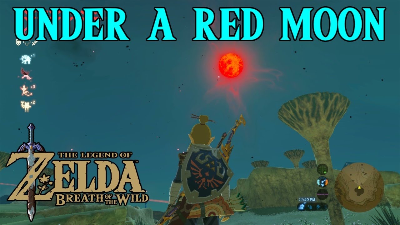 Zelda Breath Of The Wild Playthrough: Under A Red Moon, Mijah Rokee ...