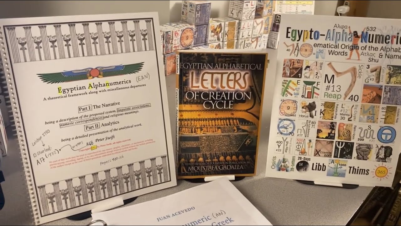 History of Egyptian Alpha Numerics - YouTube