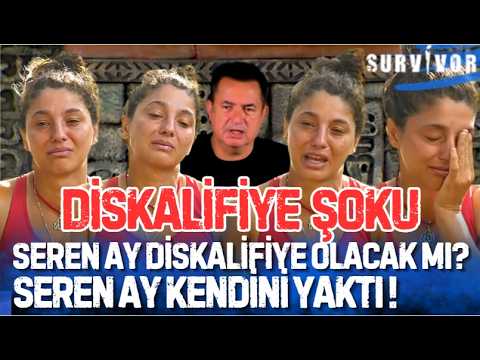 Survivor Seren Ay Diskalifiye Şoku! Affedilemez, Nisa'ya Saldırdı,Acil Konsey Toplandı,Karar Gecesi