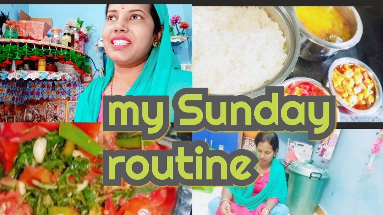 My Sunday routine // kaise manage krti hu Sunday full day work 🤗// busy ...