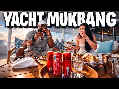 Lunch On A $100,000,000 Mega Yacht