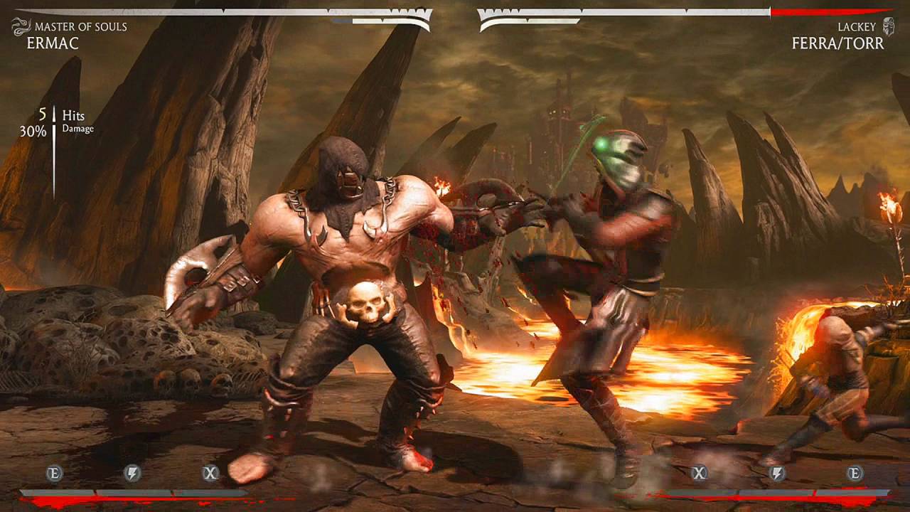 MKXL - Ermac 54-59% Midscreen Combos - YouTube