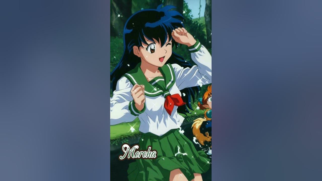 انا اوزعة بس كيوته 💖 على ♡كاجومي♡ 😂 Moroha انيوشا Kagome Youtube