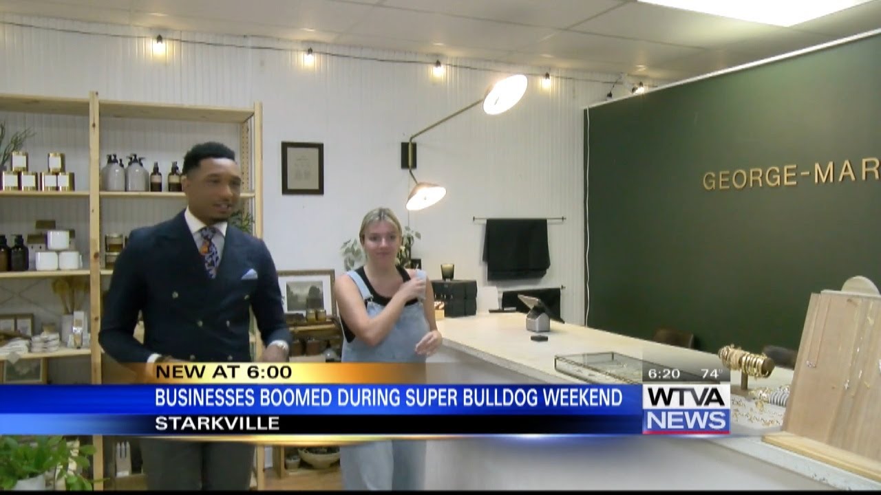 Record-breaking Super Bulldog Weekend benefited local businesses - YouTube