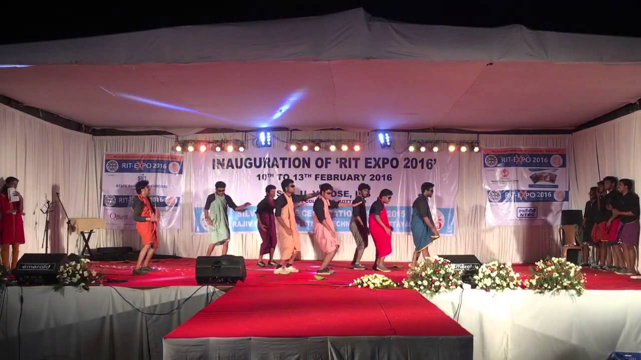 Royal mech dance Rit kottayam - YouTube