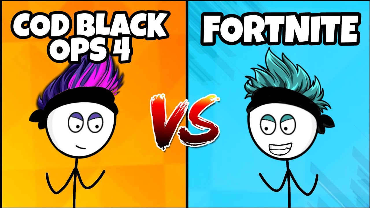 Call of duty Black ops 4 gamers vs fortnite gamers - YouTube