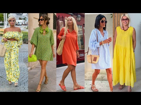 Natural Older Women OVER 50 60 70 |New Trends Fashion For Women |Summer Fashion 2026