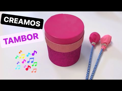 Cómo hacer un tambor reciclado en casa | Reciclaje Contemar