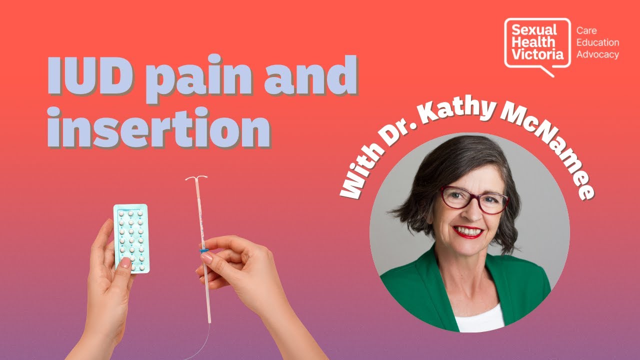IUD insertion and pain - what to expect with Dr McNamee - YouTube