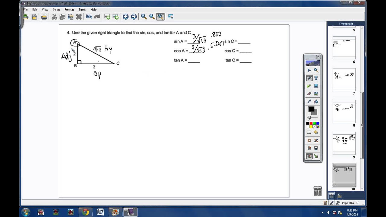 Geometry Announcements April 10 - YouTube