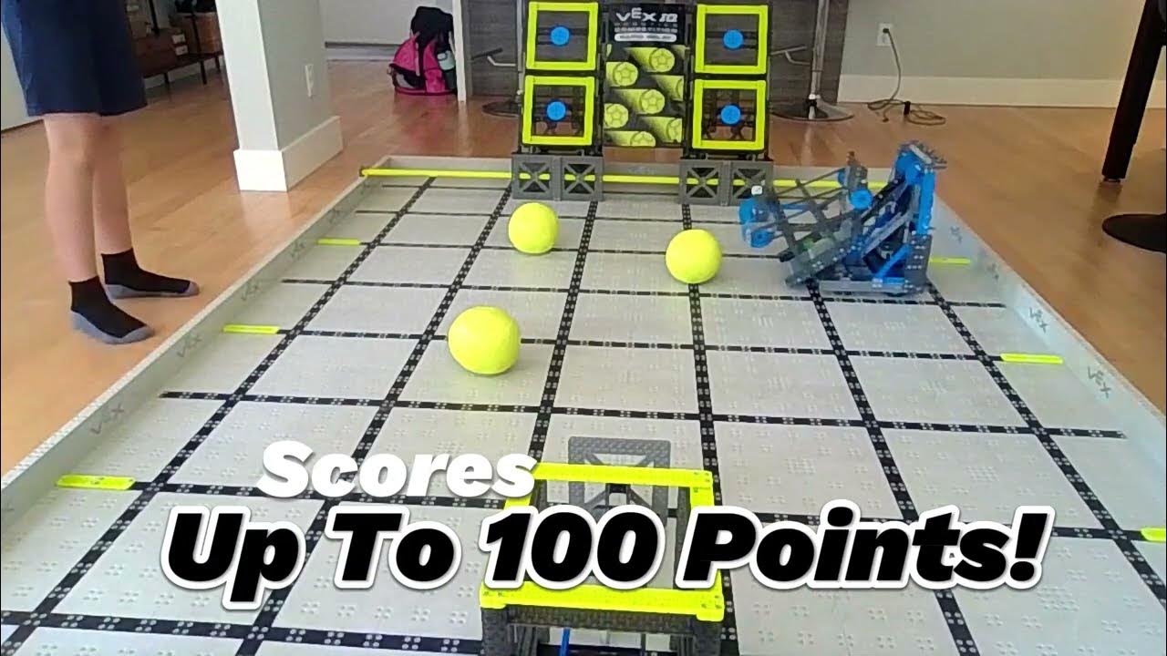 Vex IQ Rapid Relay Robot Scores 50-100 Points! - YouTube