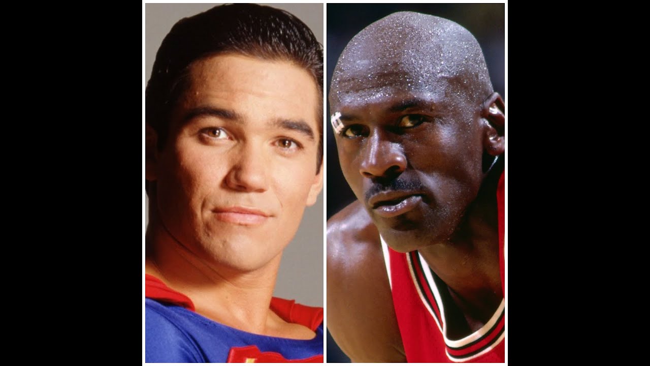 Dean Cain beat Michael Jordan in basketball? Yes! (Sort of) - YouTube