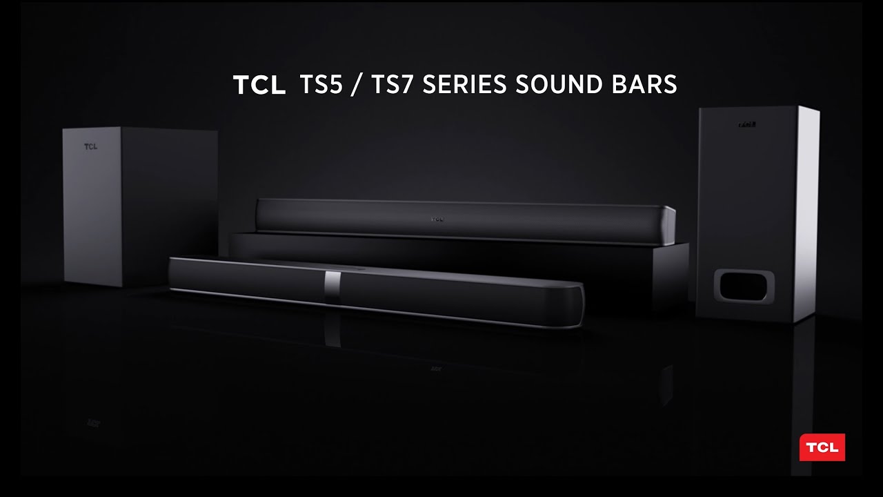 TCL 5 and 7 Series soundbar introduction - YouTube