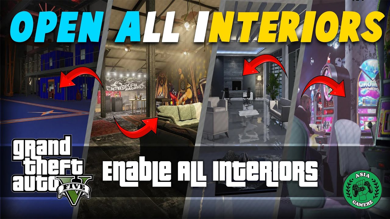 HOW TO INSTALL OPEN ALL INTERIORS | OPEN INTERIORS MOD NOT WORKING ...