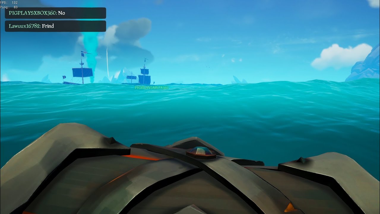 Solo Gally in flames Vs Burning Blade, Brig & Sloop | Sea of Thieves ...