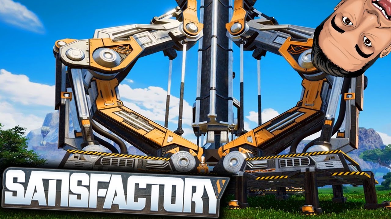 WYBUDOWALIŚMY GIGANTYCZNA STACJE GALAKTYCZNA! || #4 || SATISFACTORY ...