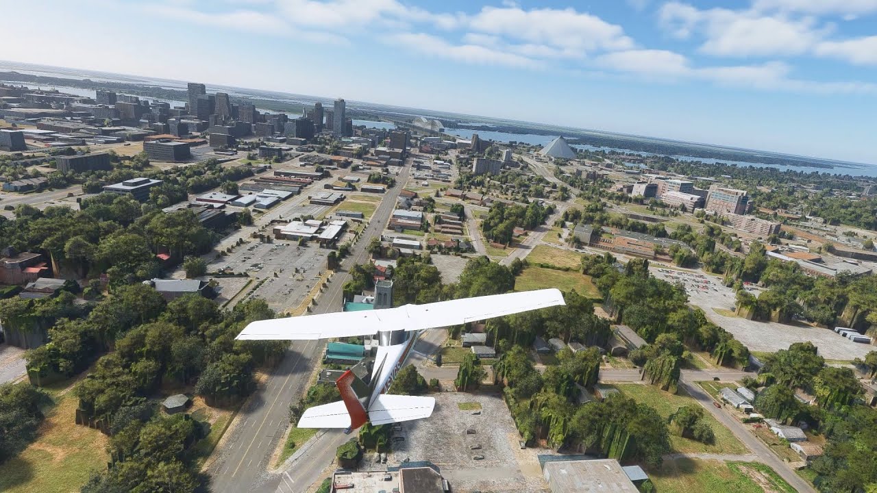 Memphis, Tennessee, USA Microsoft Flight Simulator 2020 - YouTube