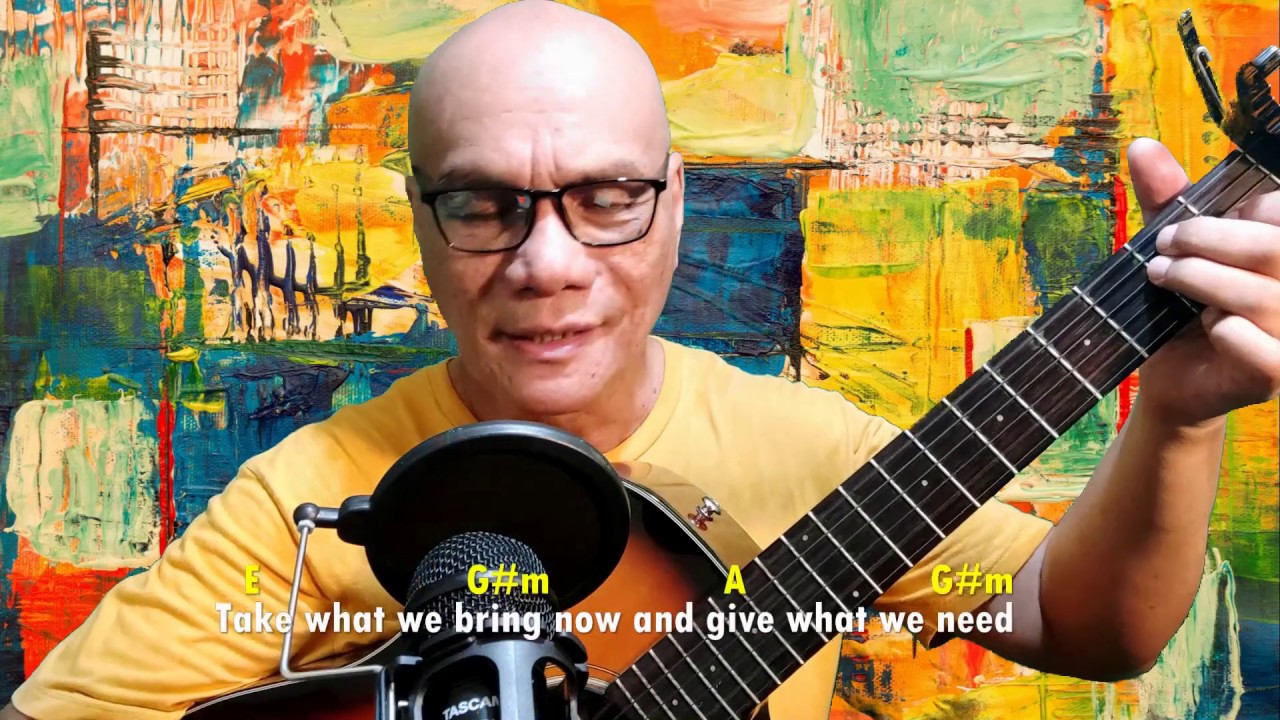 ALL THAT WE HAVE cover by Manny Lapingcao. with lyrics and chords ...