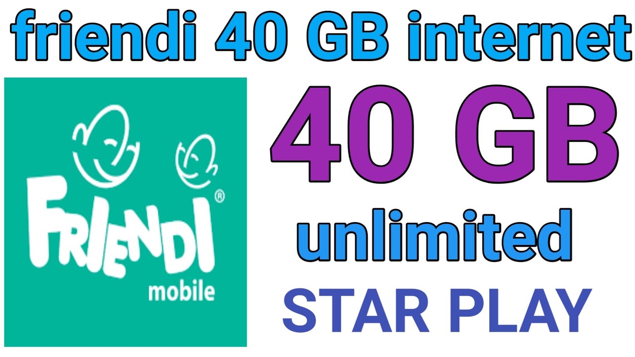 How to get friendi 40 GB internet package Monthly |friendi unlimited ...