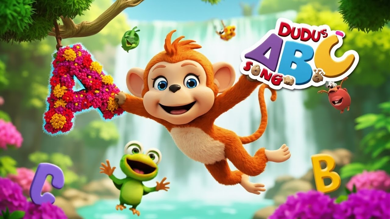 ABC song with DuDu | DuDu Nursery Rhymes & Kids Songs - YouTube