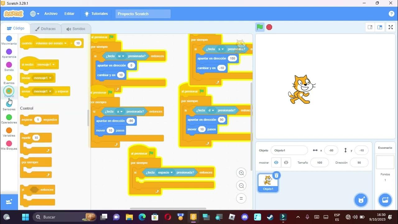 usando scratch - YouTube